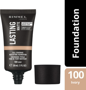 Rimmel London Lasting Matte Foundation - Ivory Foundation - Price in ...