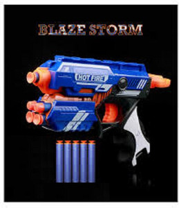 Sandiksha ArohiStore Manual Blaze Storm Gun Blaster with 10 Foam ...