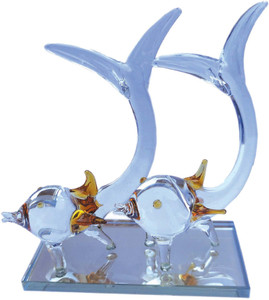 mittoo Decorative Table Top Showpiece Dancing Fish 18 Decorative ...