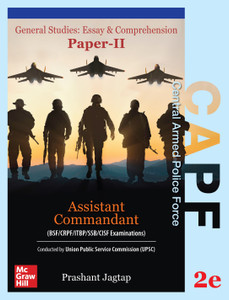 Capf Paper II-General Studies & Comprehension: Buy Capf Paper II ...