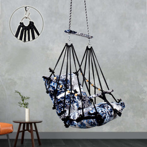 BJIK cotton baby swing jhula for 1-3 year old babies foldable Washable ...