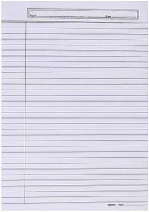 Flipkart.com | KRASHTIC A4 Both Side Ruled Sheets Paper for School Work ...