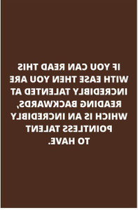 read it backwards wallpaper poster for home decoration 12 X 18 Inches ...