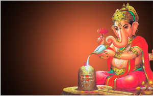 Ganesh Ji Flex Poster For Room Mo-2414 Photographic Paper - Abstract ...
