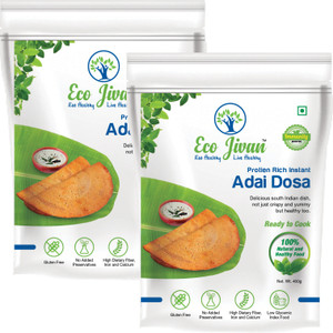 ECO JIVAN Multi Grain Dosa Mix (Pack of 2) 400 g Price in India - Buy ...