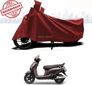 SKIN WORLD Waterproof Two Wheeler Cover for Suzuki Price in India - Buy ...