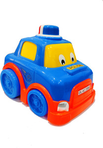 KOBBET Cartoon Printed Big Eyes Mini Turk Car Toy and Push & Go 4 Wheel ...