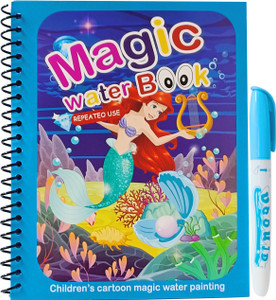Flipkart.com | AirMount ™Magic Water Coloring Book, Magic Water Drawing ...