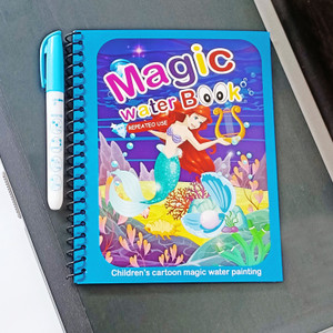 Flipkart.com | Explorer ™ Reusable Magic Water Painting Book Magic ...