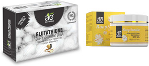 AE Naturals COMBO ON GLUTTA THIONE SOAP + ROOP SUNDAR DAY CREAM Price ...