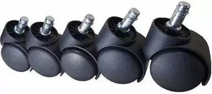 Divet Twin caster Alloy pin wheel for office revolving chair,super ...