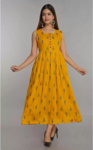 ambrosy Women Embroidered Anarkali Kurta - Buy ambrosy Women ...