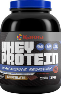 Karora Premium Whey Protein Concentrate for Lean Muscle Recovery Whey ...