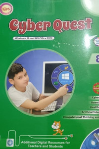 Class 8th Cyber Quest Window 10 And Ms Office 2019: Buy Class 8th Cyber ...