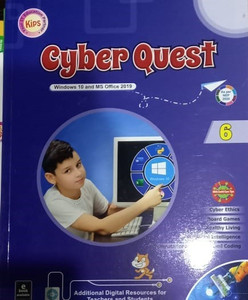 Class 6th Cyber Quest Window 10 And Ms Office 2019 New Edition 2022 ...
