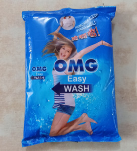 OMG EASY WASH WASHING POWDER Detergent Powder 1 kg Price in India - Buy ...