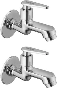 COSVIT Brass Vignet Short Body Bib Tap with Foam Flow - Set of 2 Bib ...