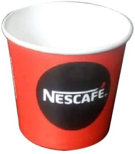 MGH (Pack of 50) Tea coffee disposal glass Glass Hot Beverage Glass ...