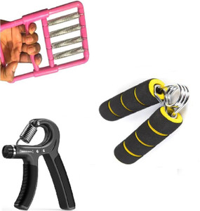 Dr Pacvu 3|Hand Grip,2 Gripper,1 Finger Stretcher for Increase forearm ...