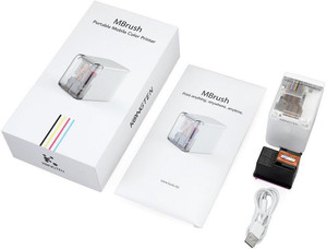 Max Plus | MBrush Mini Handheld Inkjet Printer | WiFi | Portable ...