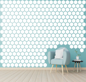 DB stencilprint hexagone DB1 Style Wall Design Stencils for Wall ...