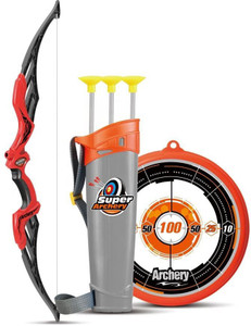 SHK Digitrade Plastic Archery Bow and 3 Arrow Toy Set with Target Board ...