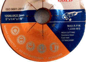 Bansal CUTTING WHEEL 5 INCH Inox cutting Stainless steel , pack of ...