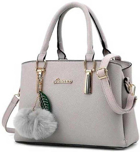 Buy UPTOUCH Women Grey Hand-held Bag GREY Online @ Best Price in India ...