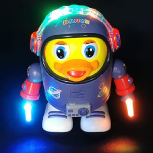 Liquortees Dancing Musical Space Duck for kids (Walking Space Duck ...