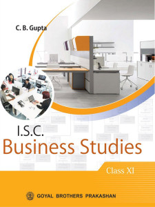 Goyal Brothers Isc Business Studies For 11th ( Cb Gupta ): Buy Goyal ...