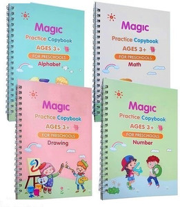 Best Kids Magical Practice Book For Kids(4 Books + 10 Refills), Numbers ...