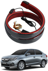 AYW LED Multicolour Trunk Roof Wing Car Spolier Strip Light For Amaze ...