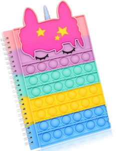Esmi Unicorn Popit Diary A5 Diary Ruled 120 Pages Price in India - Buy ...
