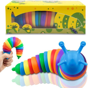 MIHAR ESSENTIALS Baby Slug Toy Rainbow Price in India - Buy MIHAR ...