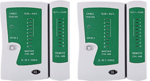 Teratech (Pack of 2) New Mini Pro Rj45 & Rj11 Lan Deta Cable Tester ...