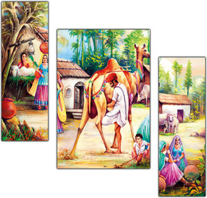 pnf Poster And FrameRajasthani Culture MDF Panel Painting | Best ...