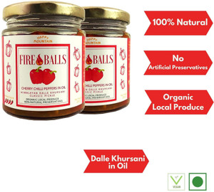 Happy Mountain Fireballs - Dalle Khursani in Oil Twin (Combo of Two ...