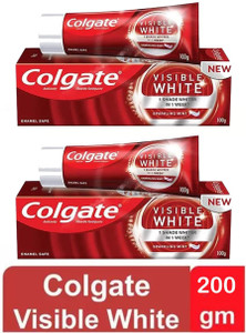 Colgate VISIBLE WHITE 1 Shade Whiter In 1 Week (100x2) @ Toothpaste ...