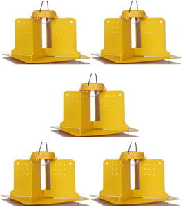 Reusable Yellow Sticky Solar Light Trap Pack of 5 Electric Insect ...