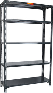 smr Prime CRC Sheet 22 Gauge Slotted Angle Rack 5 Shelf 72X36X12 In, 16 ...