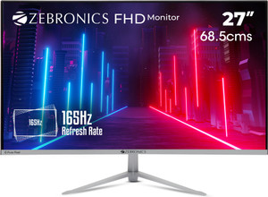 ZEBRONICS 27 inch Full HD VA Panel Wall Mountable Gaming Monitor (ZEB ...