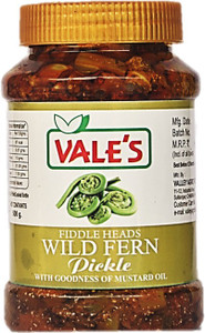 VALE'S FIDDLE HEAD WILD FERN PICKLE 1KG KASROD/LUNGRI/LUNGDU KA ACHAAR ...