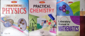 Rohit Practical File Of Physics, Chemistry And Mathematics For Class 11 ...