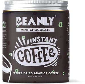 Beanly Instant Coffee-Freeze Dried & Microground Coffee, Mint Chocolote ...