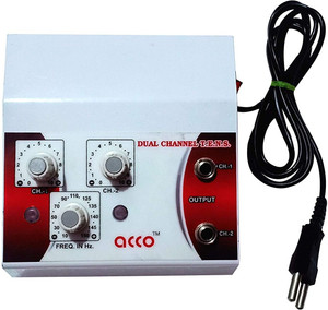 ACCO Tens Machine For Physiotherapy (2Ch -4 Rubber Pads) |Nerve ...
