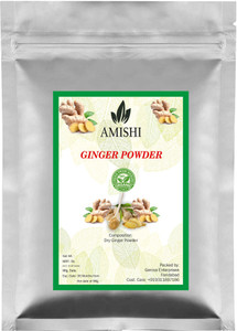 Amishi Ginger/Sunthi/Dry Adrak Powder (Zingiber officinale) For Boosts ...