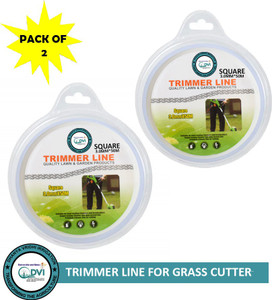 DVI TRIMMER LINE/NYLON ROPE FOR ALL TYPE OF BRUSH CUTTER(3MM 50MTR ...