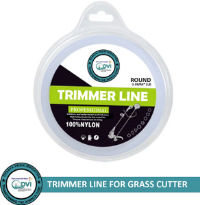 DVI TRIMMER LINE/NYLON ROPE FOR ALL TYPE OF BRUSH CUTTER (3MM 50MTR ...