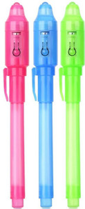 Wild Panda Magic pen- Writes with invisible ink which can be seen in UV ...