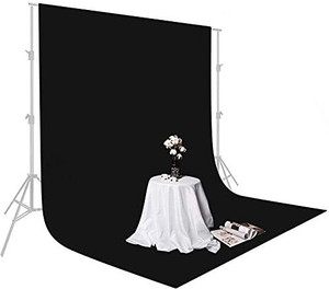 ALFASIYA 4x8 FT Black Backdrop Photo Studio Photography Background ...